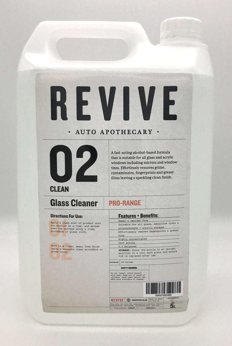 Clean | Glass Cleaner - Fast Acting Formula | REVIVE – NOWREVIVE